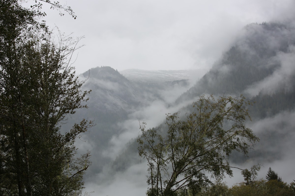 霧に包まれた山々 #霧 #山 #カナダ | Wendy | cizucu